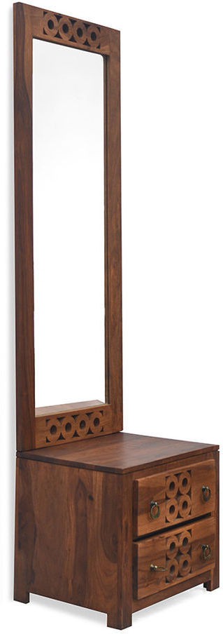 home Annulus Solid Wood Dressing Table – HomeHabitat
